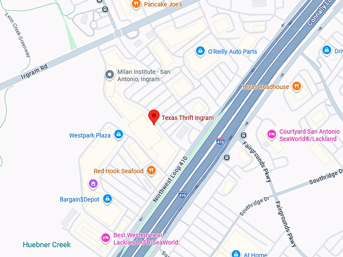 16. texas thrift ingram map