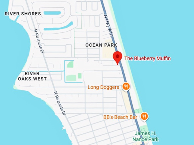 16. the blueberry muffin map