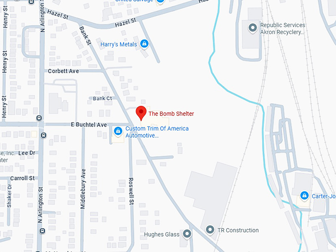 16. the bomb shelter map
