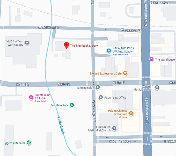 16. the brumback library map