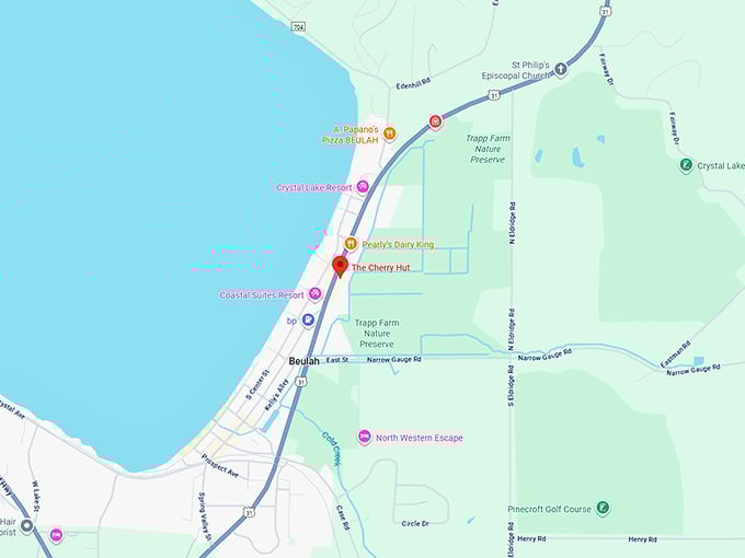 16. the cherry hut map