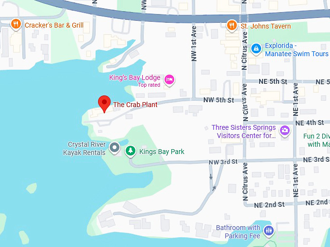 16. the crab plant map