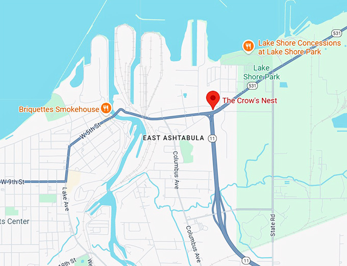 16. the crow's nest map