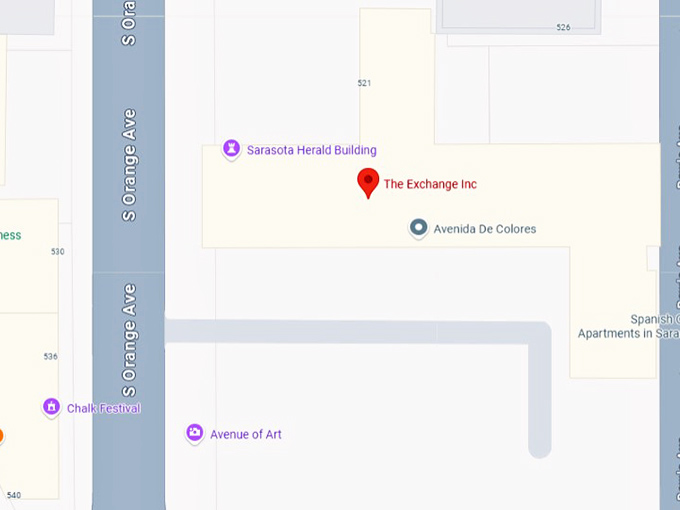 16. the exchange inc. sarasota map