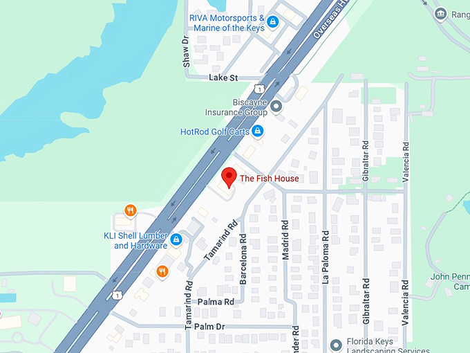 16. the fish house map