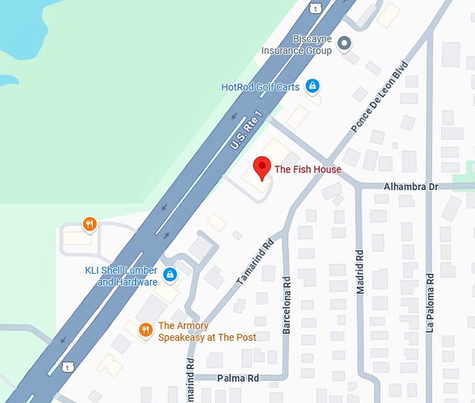 16. the fish house map