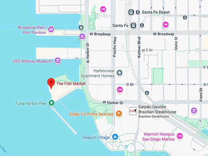 16. the fish market map