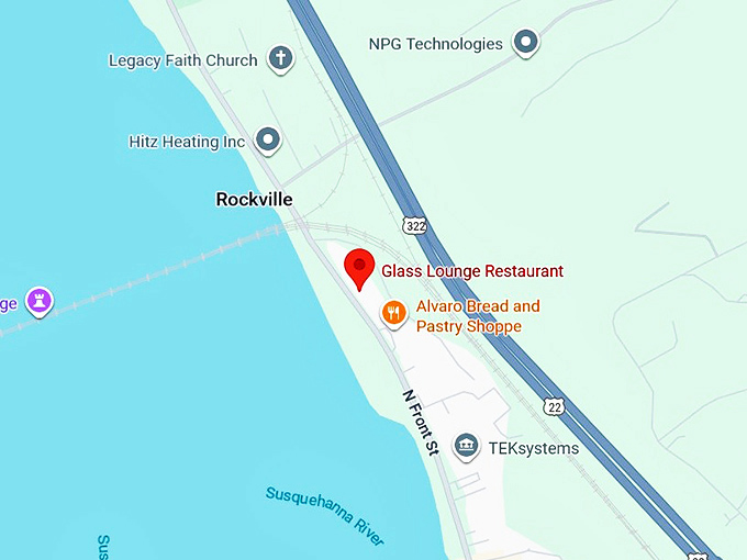 16. the glass lounge map