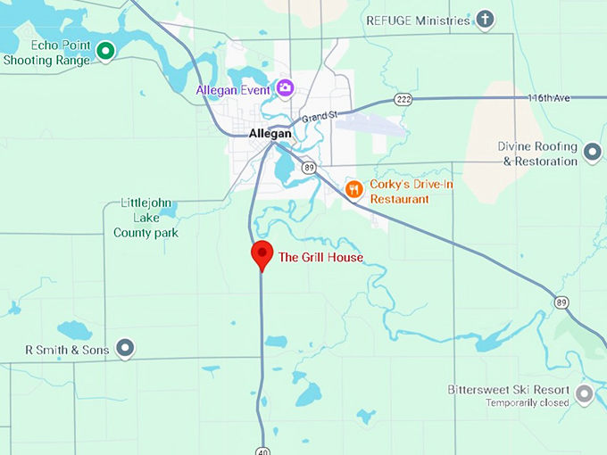 16. the grill house map