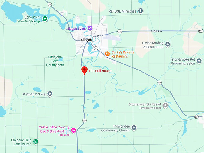 16. the grill house map