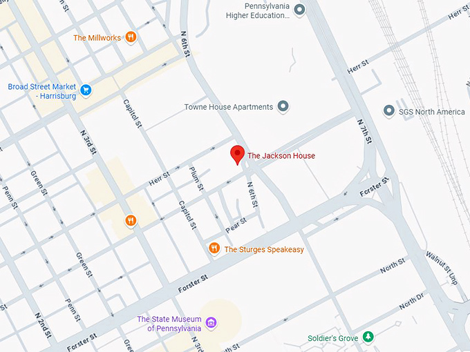 16. the jackson house map