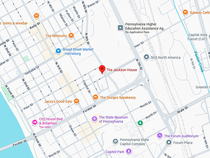 16. the jackson house map