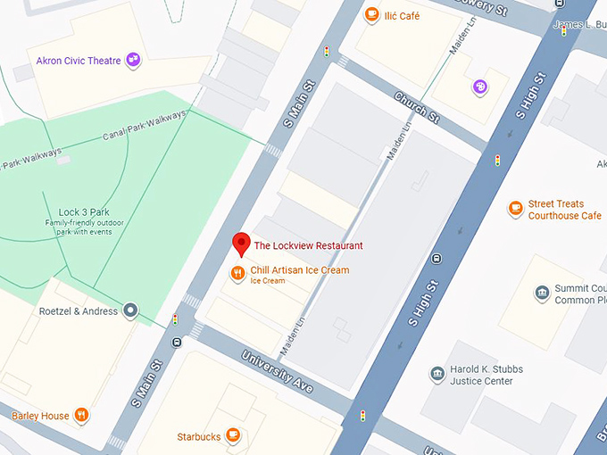 16. the lockview restaurant map