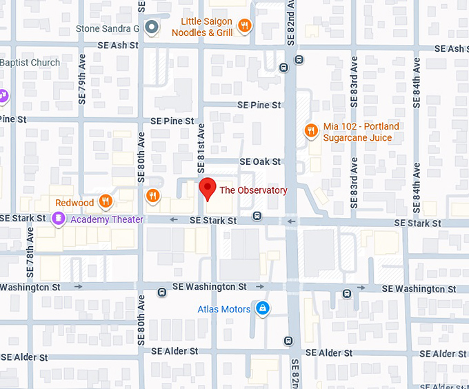 16. the observatory map