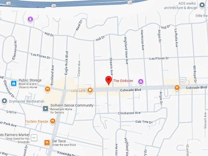 16. the oinkster map