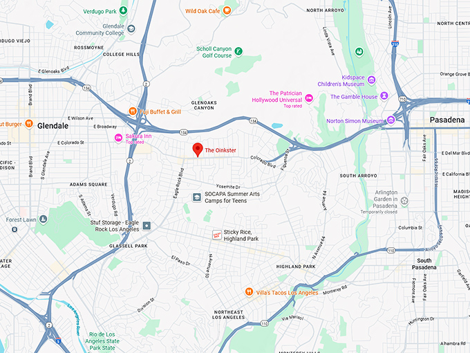 16. the oinkster map