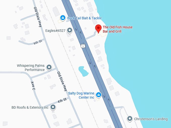 16. the old fish house bar and grill map