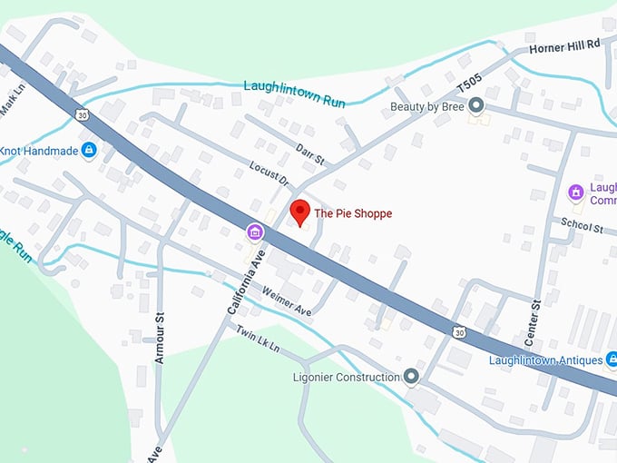 16. the pie shoppe map