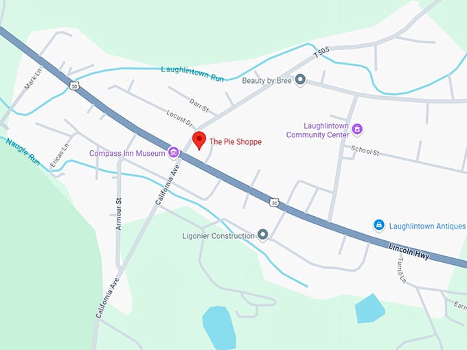 16. the pie shoppe map