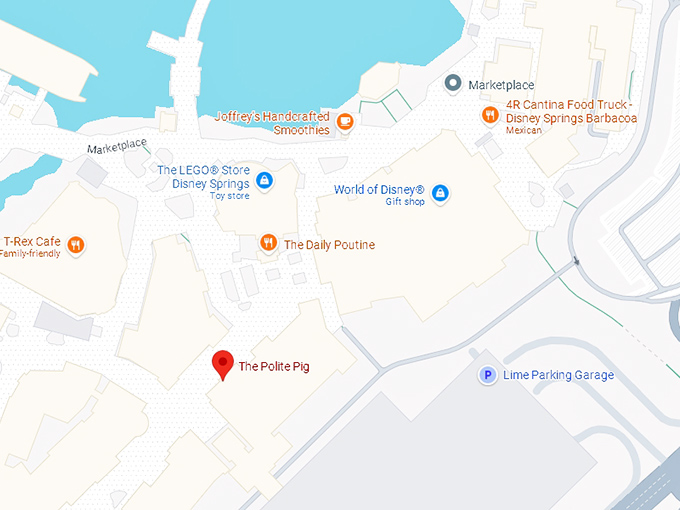 16. the polite pig map