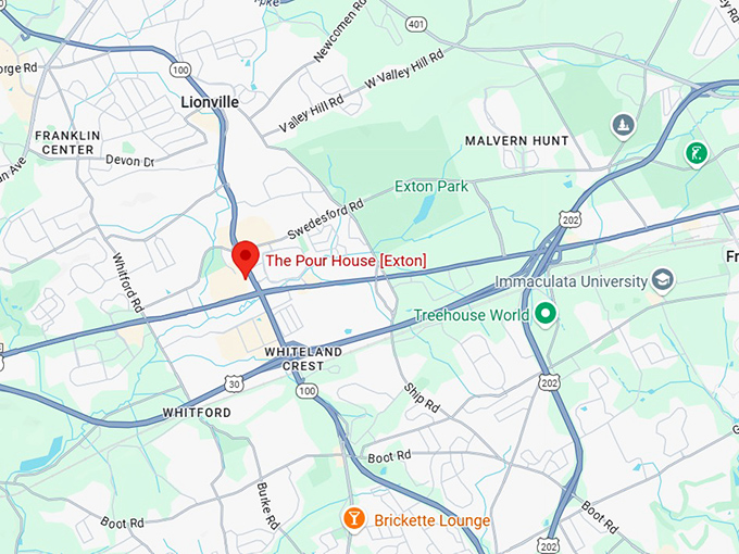 16. the pour house map