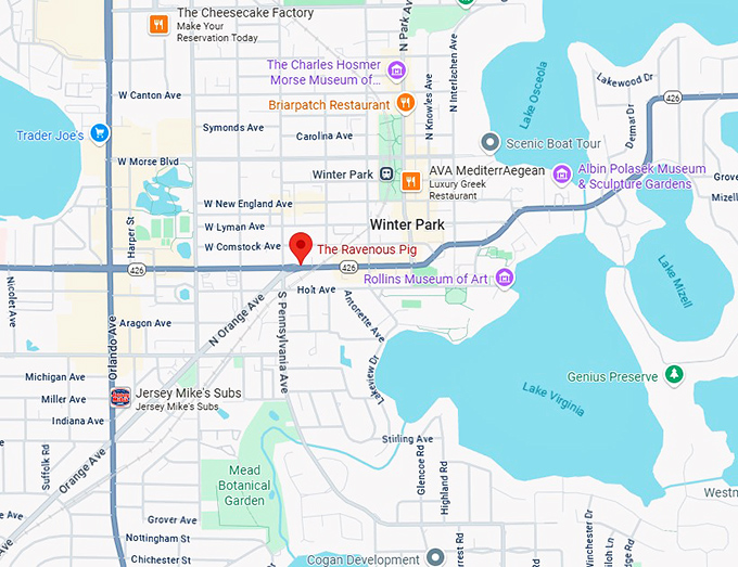 16. the ravenous pig map