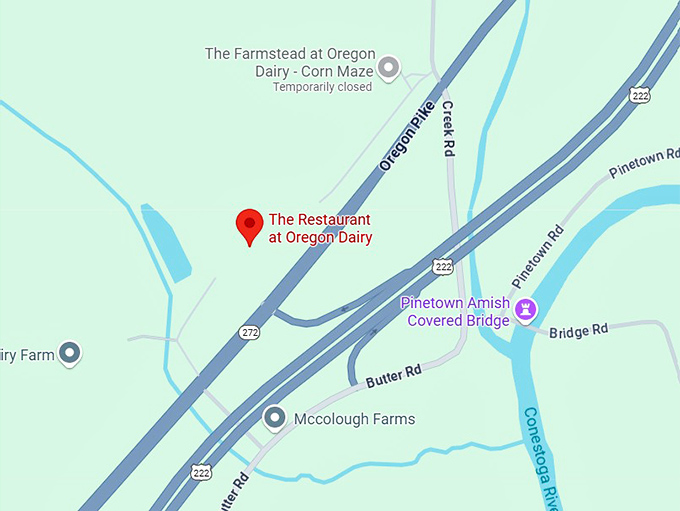 16. the restaurant at oregon dairy map