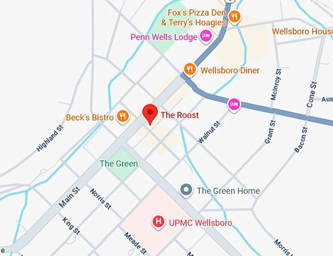 16. the roost map