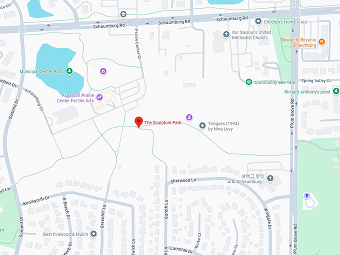 16. the sculpture park map