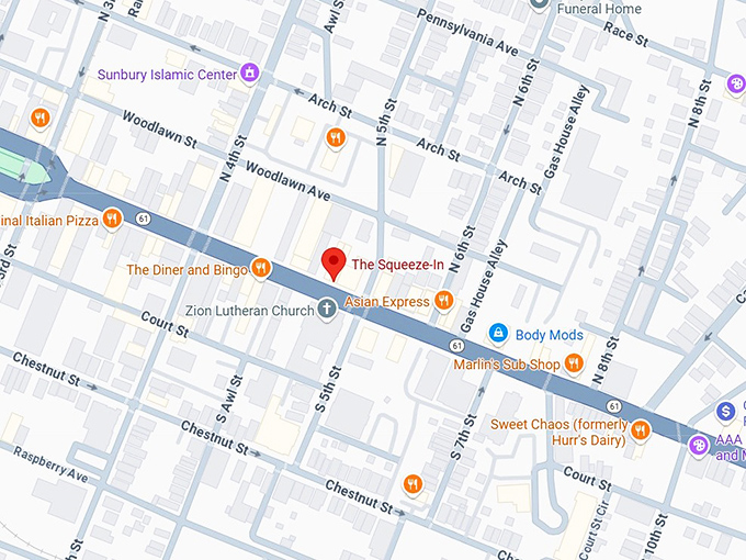 16. the squeeze in map