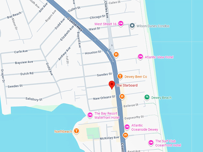 16. the starboard map