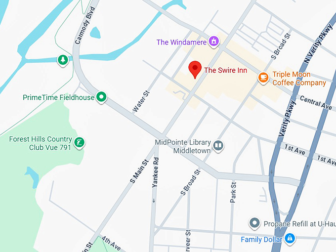 16. the swire inn map