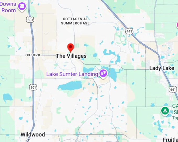 16. the villages map