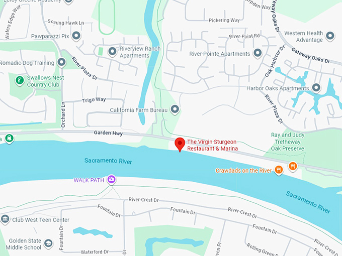 16. the virgin sturgeon restaurant & marina map