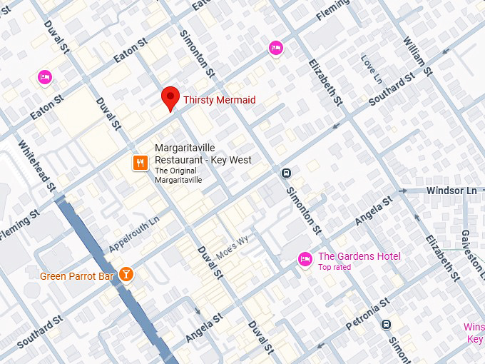 16. thirsty mermaid map