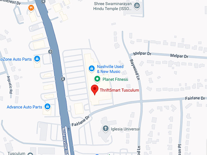 16. thriftsmart tusculum map