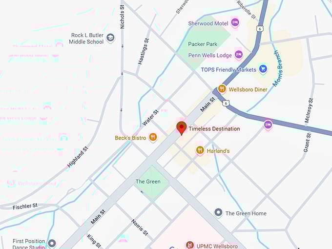 16. timeless destination map