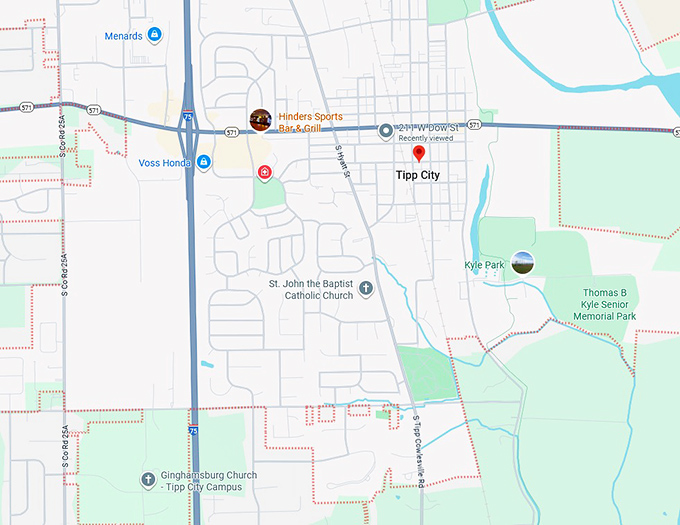 16. tipp city map
