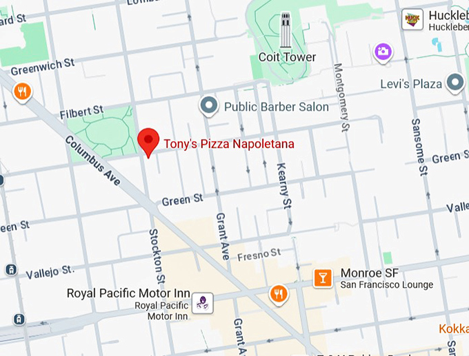 16. tony&rsquo;s pizza napoletana map