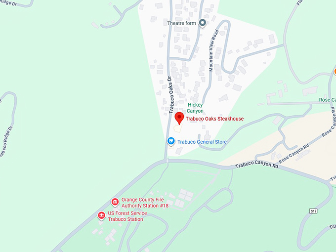 16. trabuco oaks steakhouse map
