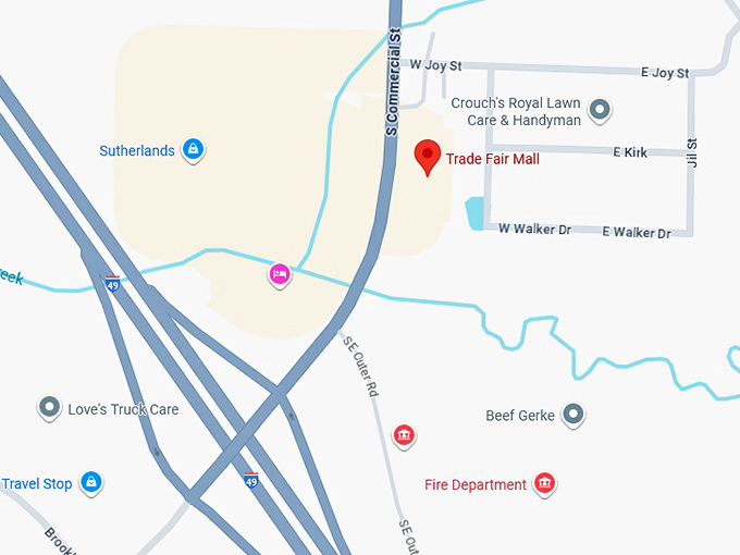 16. trade fair mall map