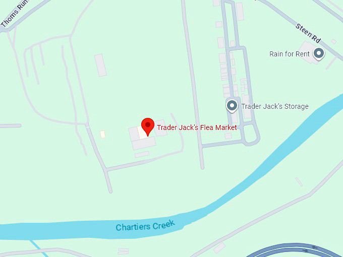 16. trader jack&rsquo;s flea market map