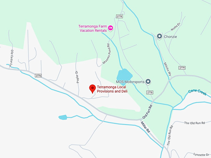 16. troyer's country amish blatz map