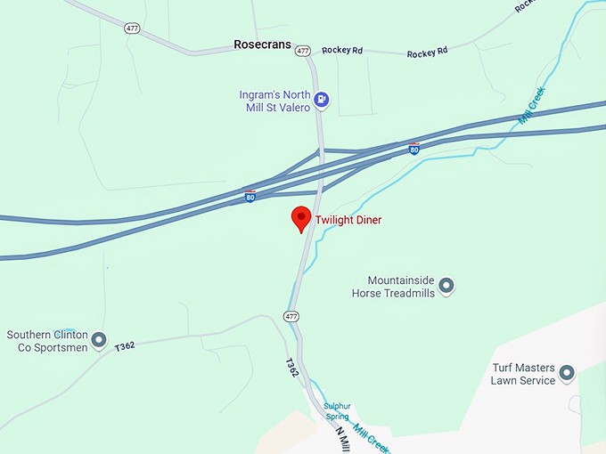 16. twilight diner map