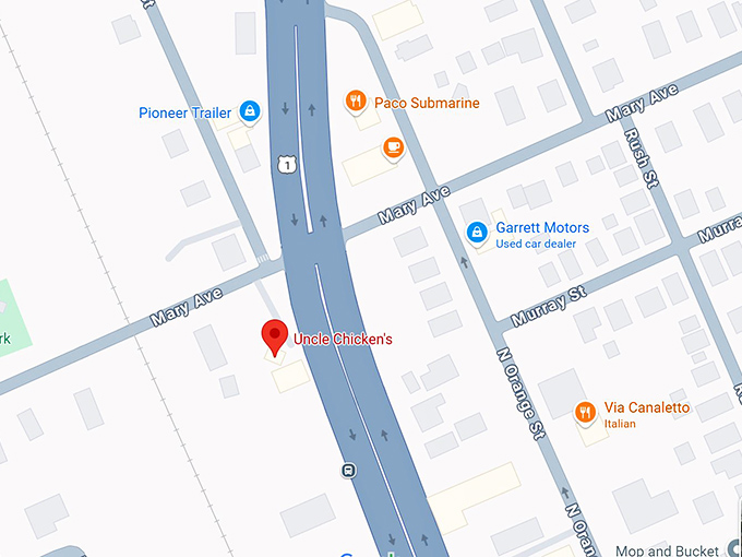 16. uncle chicken's map