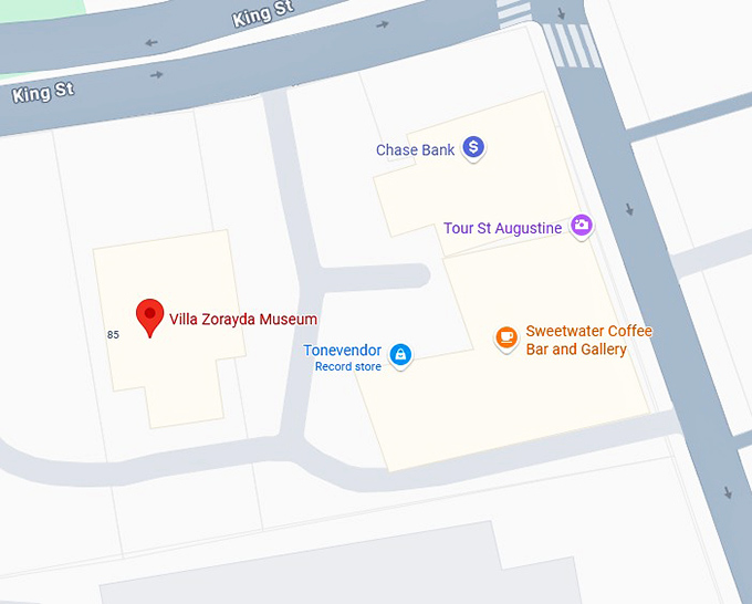 16. villa zorayda museum map