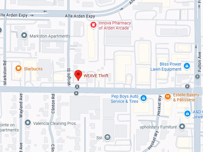 16. weave thrift map