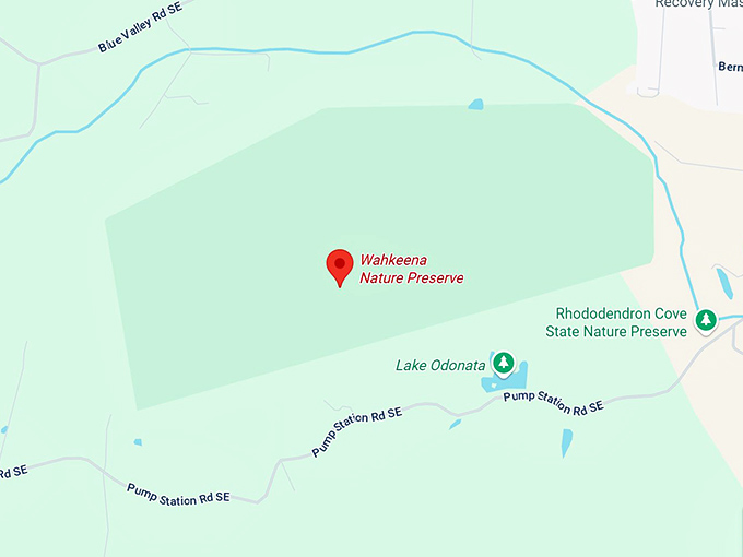 16. wahkeena nature preserve map