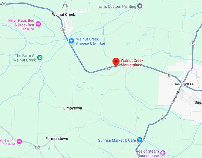 16. walnut creek marketplace map