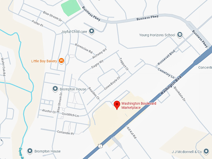 16. washington boulevard marketplace map